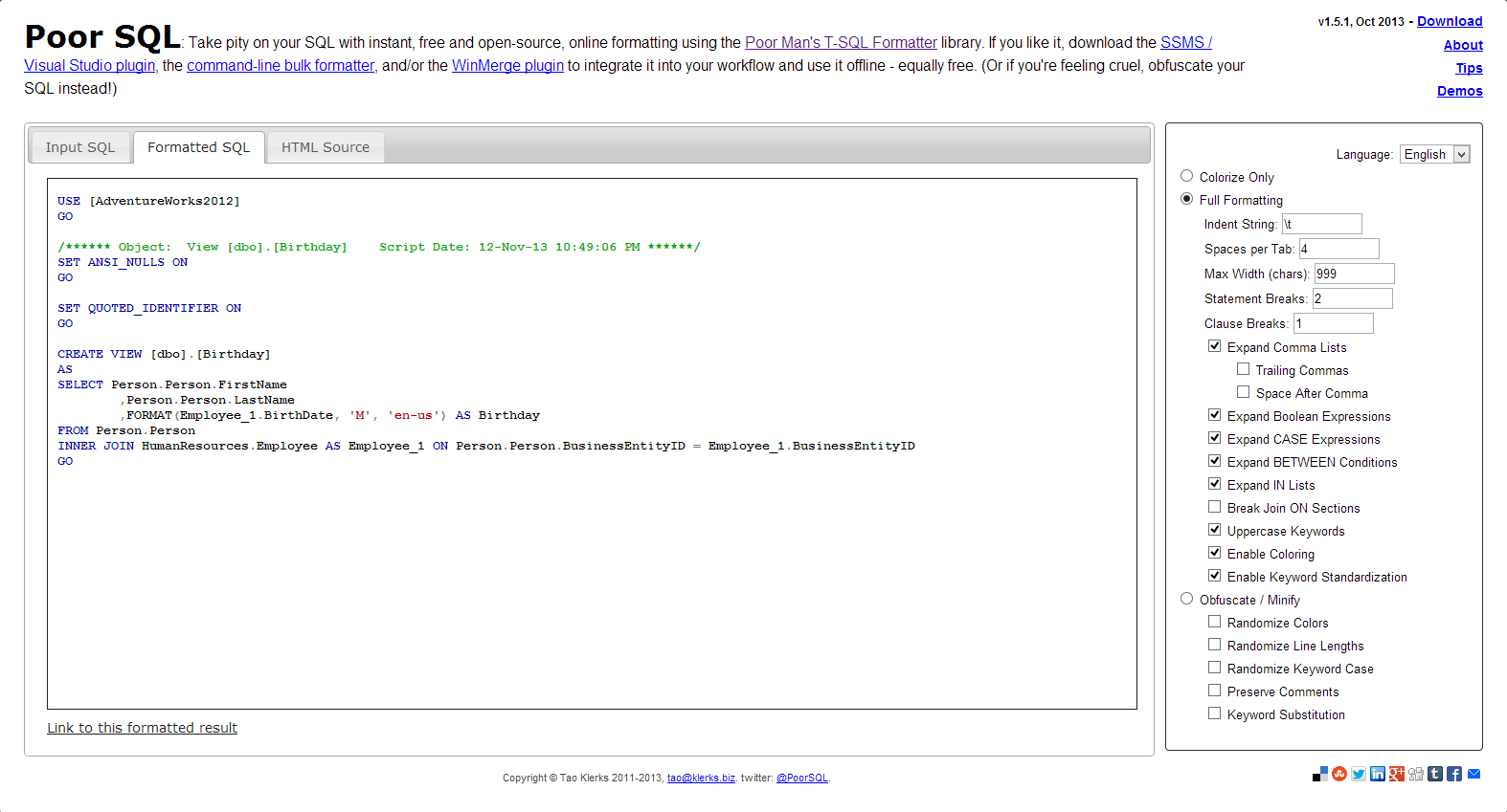 Top Sql Formatting Tools Apexsql Blog 1816