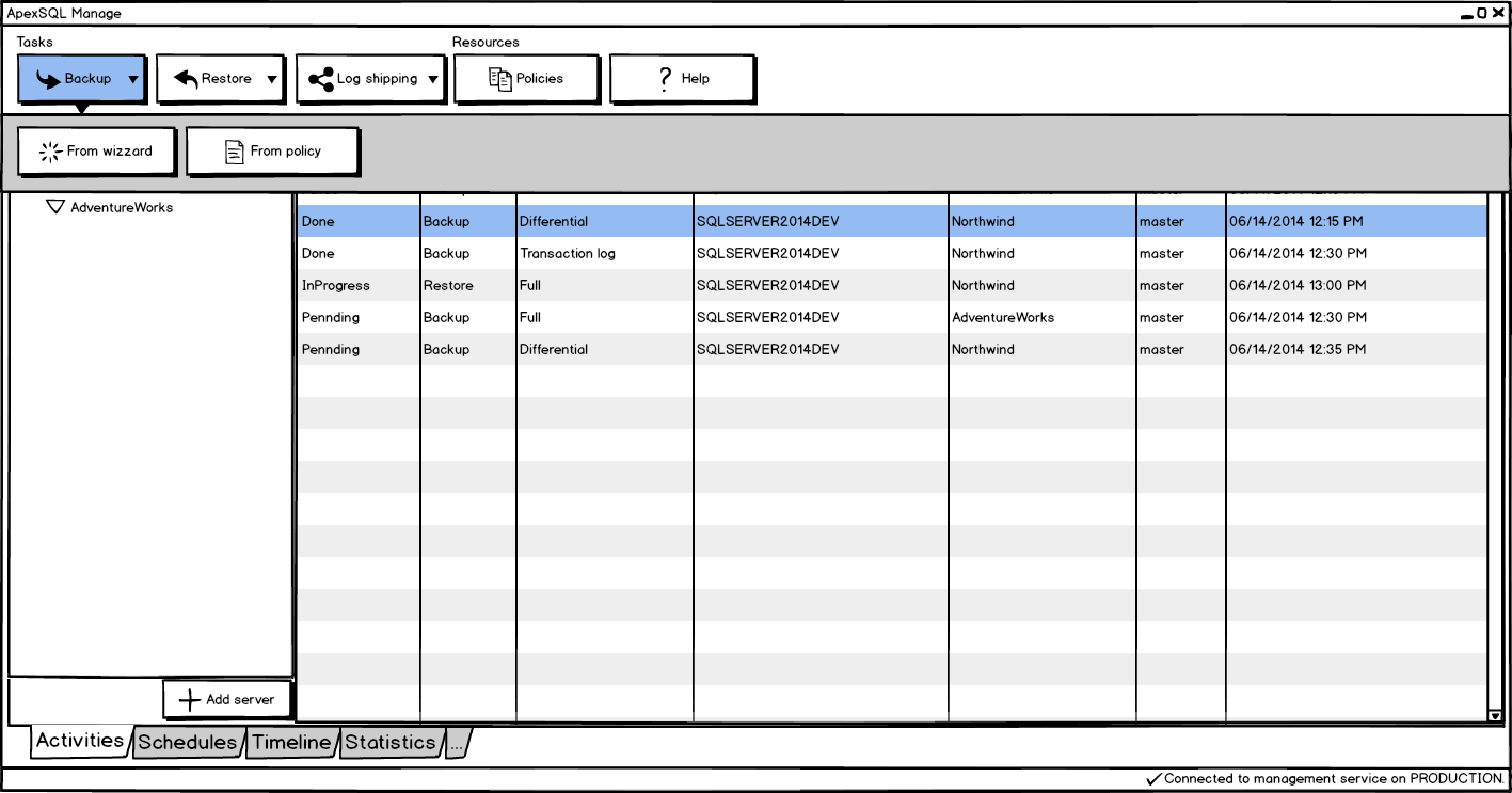 ApexSQL Backup Sneak Peek Part 1 Blog
