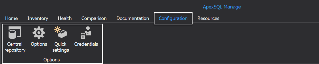 ApexSQL Manage 2020 - Screen shot tour